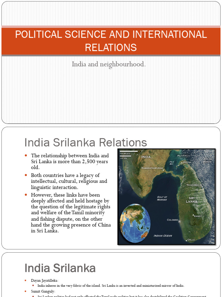 Ind Sri Lanka | PDF | Sri Lanka
