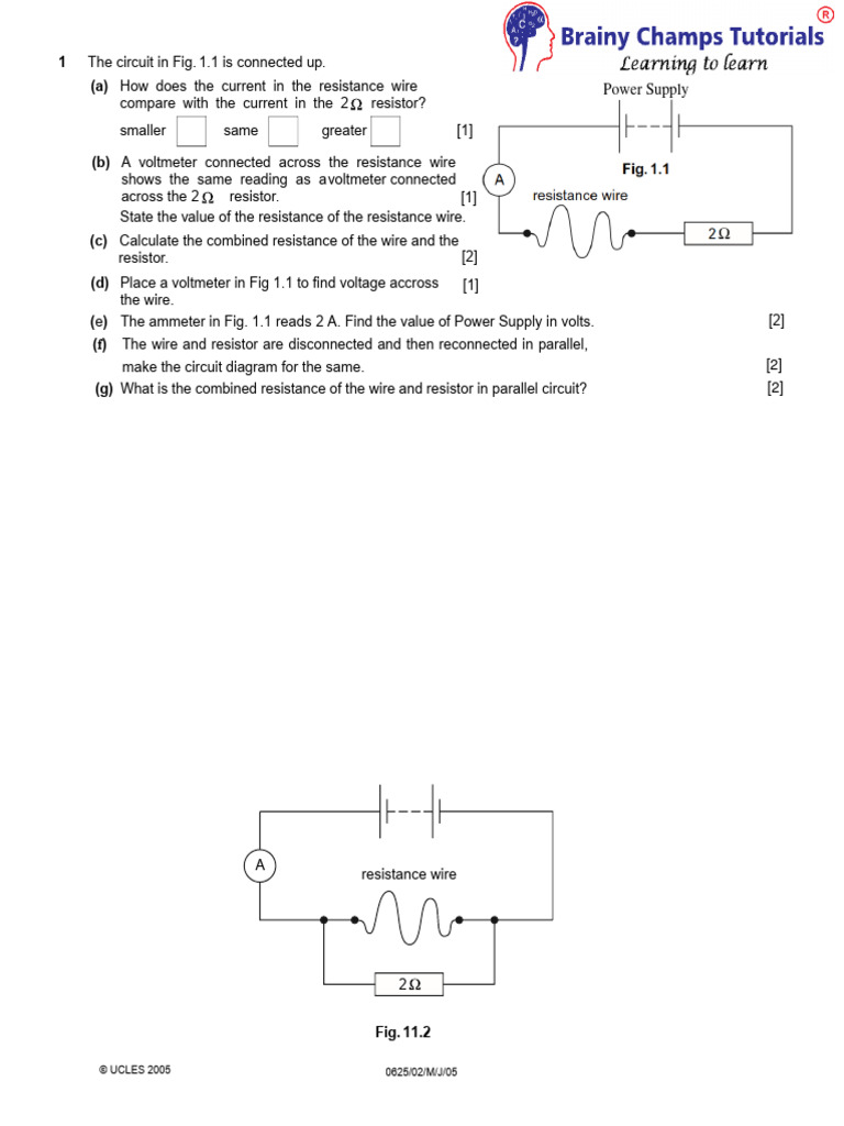 Bcg 9 - Physics test | PDF