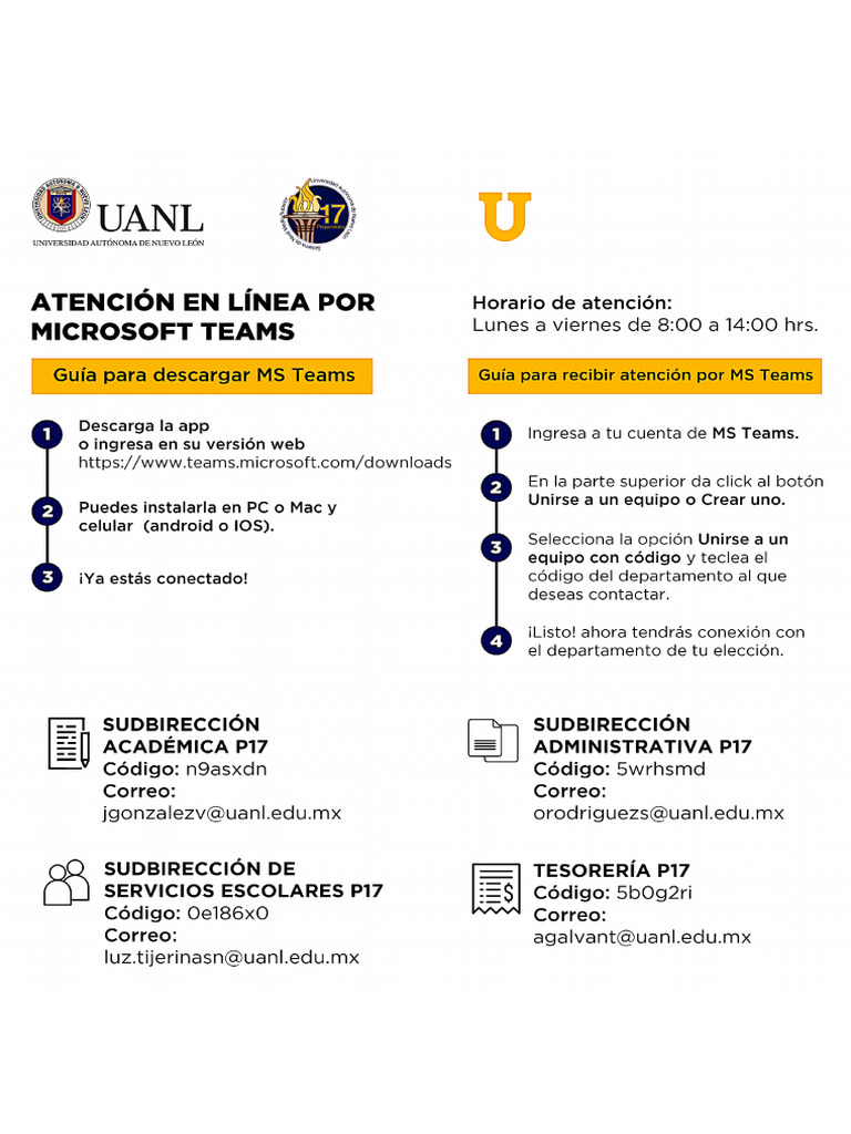 Infografia Teams Prepa17 | PDF