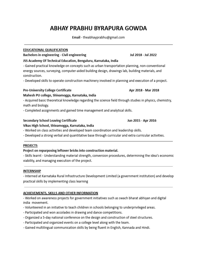 Abhay Prabhu | PDF | Business | Art