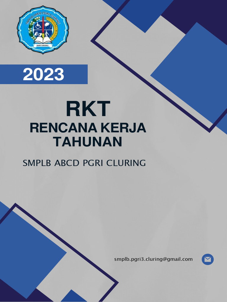 1.1.3. RKT (Rencana Kerja Tahunan) SMPLB Abcd Pgri Cluring TH 2023 | PDF