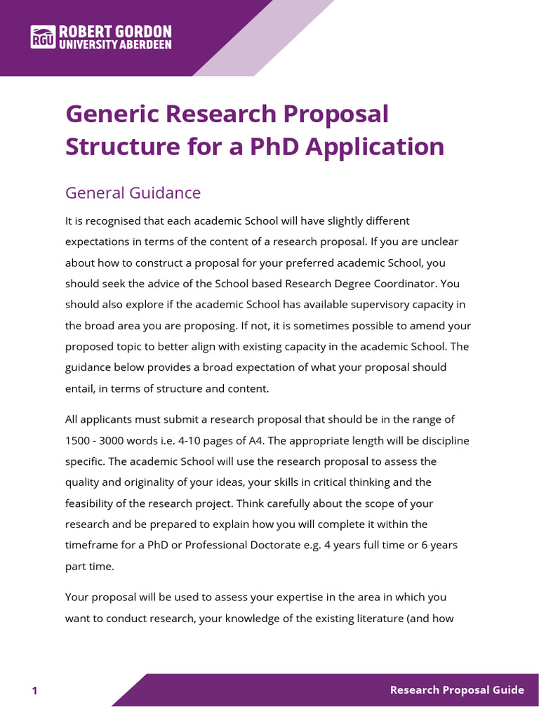 Research Proposal Writing Guide | PDF | Methodology | Cognition