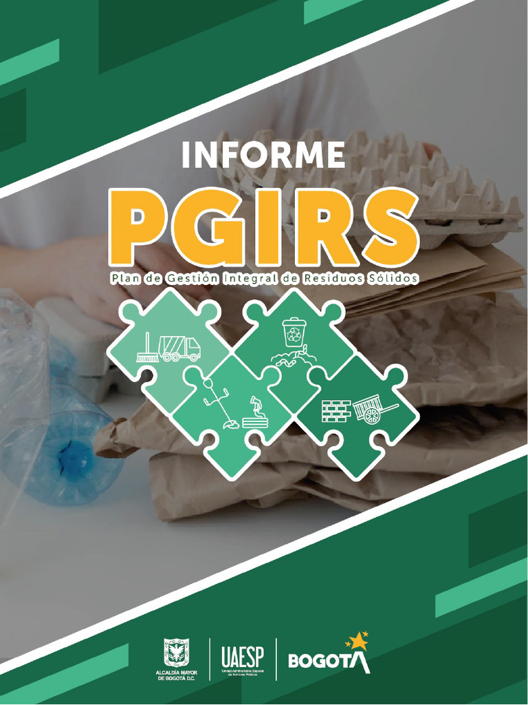 Informe_PGIRS_primer_semestre_2023 | PDF | Residuos | Gestión de residuos