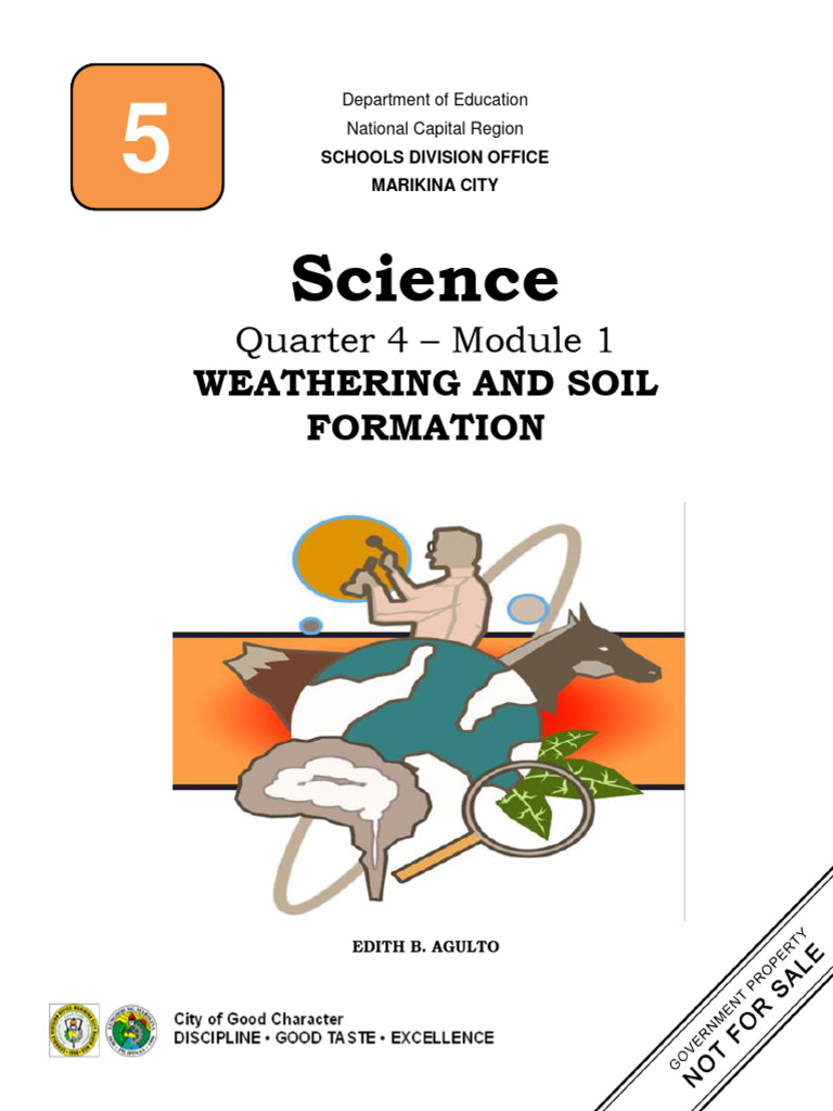 Sci5 q4 m1 Weathering and Soil Formation | PDF | Weathering | Rock (Geology)