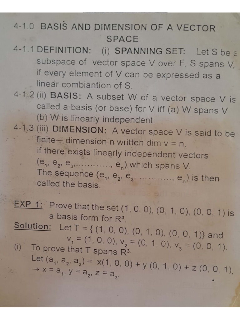 Lecture 3 Basic and Dimensions | PDF