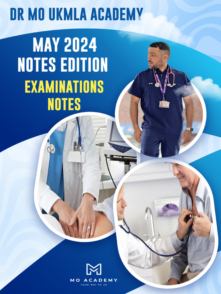 UKMLA MAY 2024 (Examination) | PDF | Physical Examination | Pregnancy