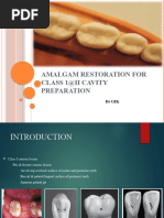 GV Black's Cavity Classification Guide | PDF | Tooth Enamel | Dentistry ...
