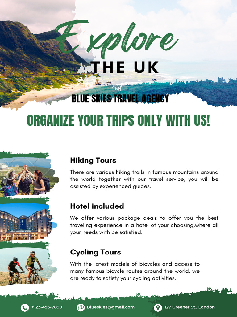 UK Hiking and Cycling Tours Agency | PDF