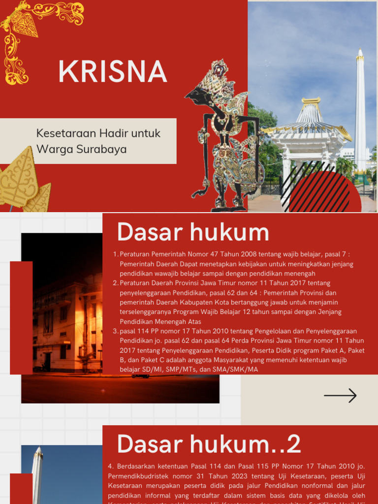 Presentasi Perencanaan Krisna | PDF | Sains & Matematika