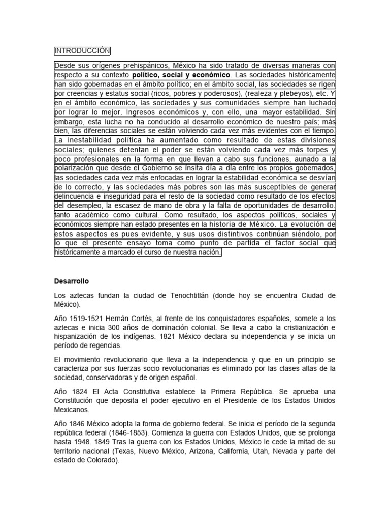 Ensayo Unadm | PDF | Ejército Zapatista de Liberación Nacional | México