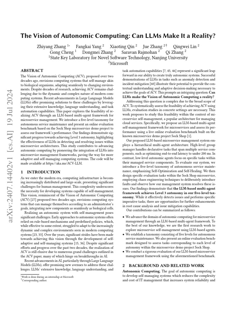 The Vision of Autonomic Computing | Download Free PDF | Cloud Computing ... The Vision of Autonomic Computing | Download Free PDF | Cloud Computing ...
