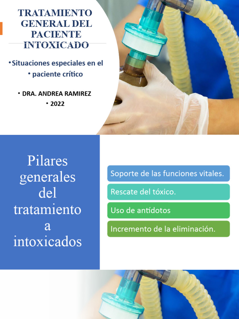 Tratamiento General Del Paciente Intoxicado: Situaciones Especiales en ...