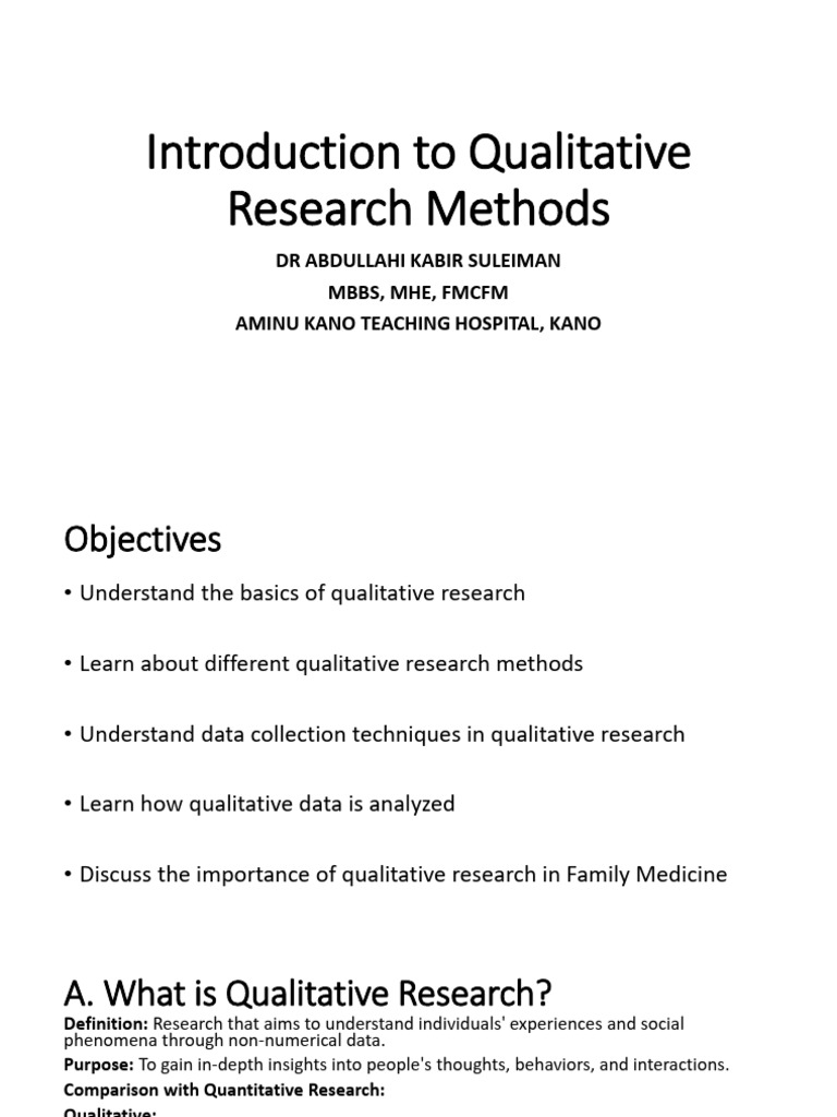 Introduction To Qualitative Research Methods 2 | PDF | Qualitative Research | Methodology