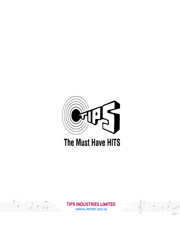 TIPS Industries Limited AR 2024 | PDF | Audit | Dividend