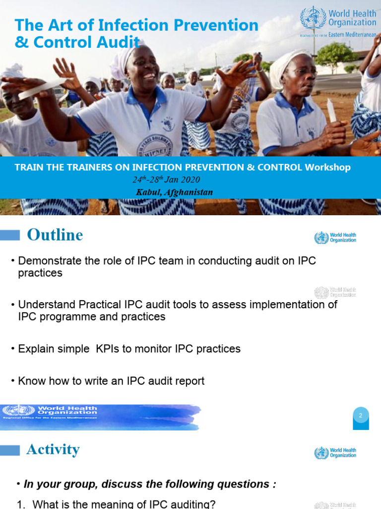 The Art of IPC Audit | PDF | Audit | Hand Washing