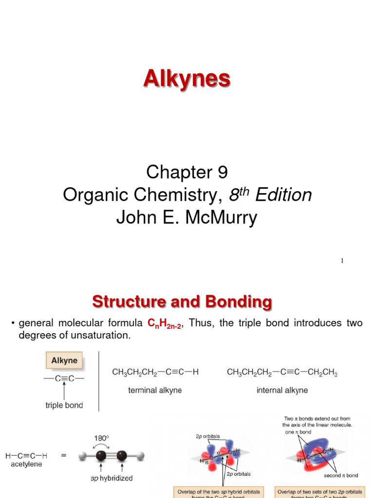Alkynes PDF | PDF | Chemical Compounds | Chemical Substances