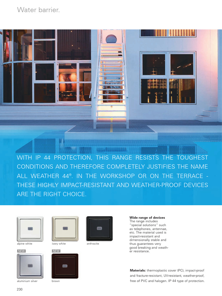 Ocean Allweather44 Surface Mounted Water Prot English Catalogue 2010 ...