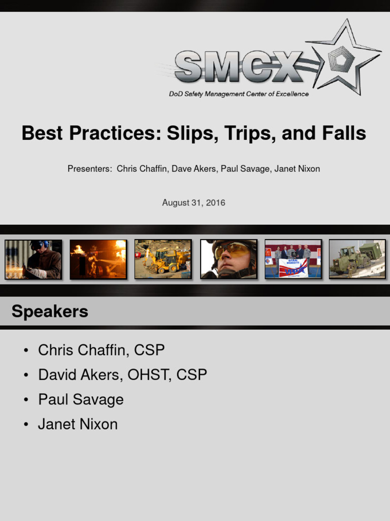 BestPractices Slips Trips and Falls CTC SMCX | PDF | Occupational ...