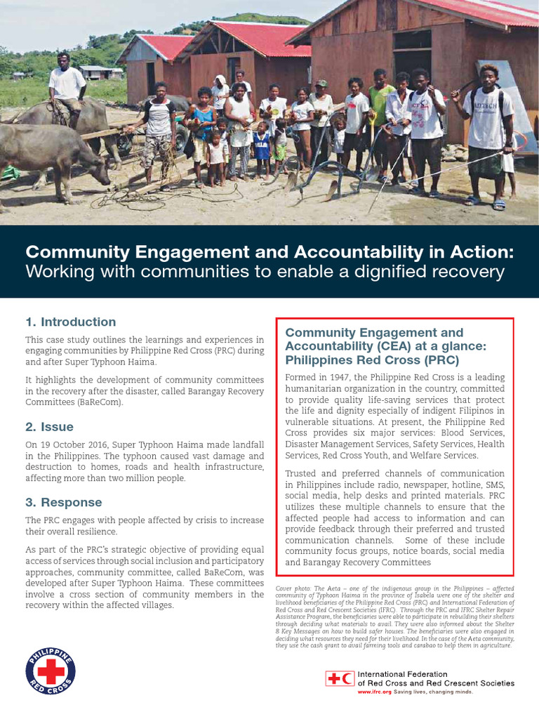 CEA Cases - BaReCom V6 | PDF | International Federation Of Red Cross ...