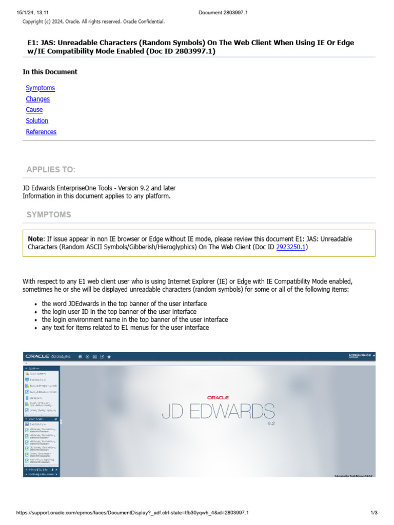 Document 2803997.1 | PDF | Internet Explorer | Computing Platforms