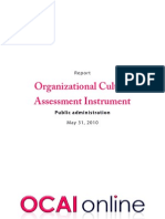 OCAI Questionnaire | PDF | Leadership | Organizational Culture