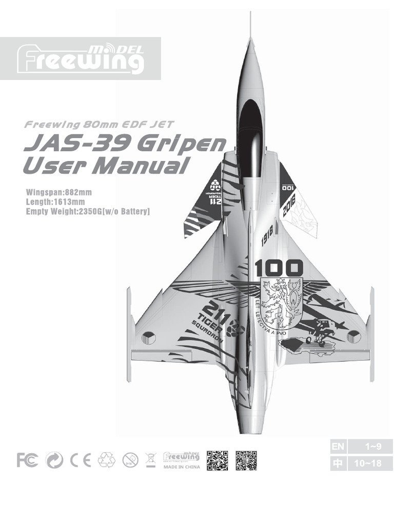 JAS 39 Gripen - 2373 | PDF | Aviation | Aircraft