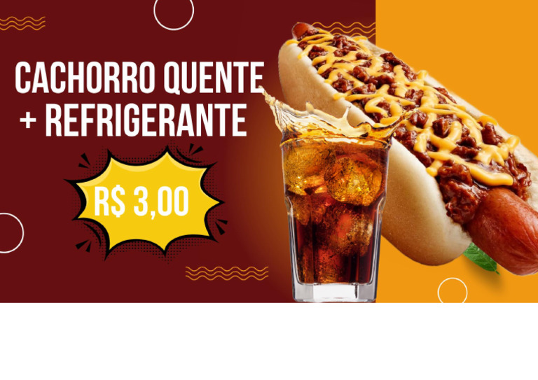 Cachorro Quente + Refri | PDF