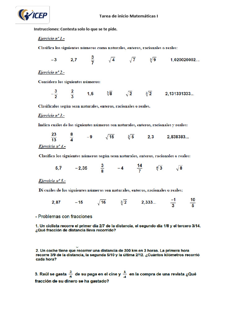 T.I. Matemã Ticas I | PDF