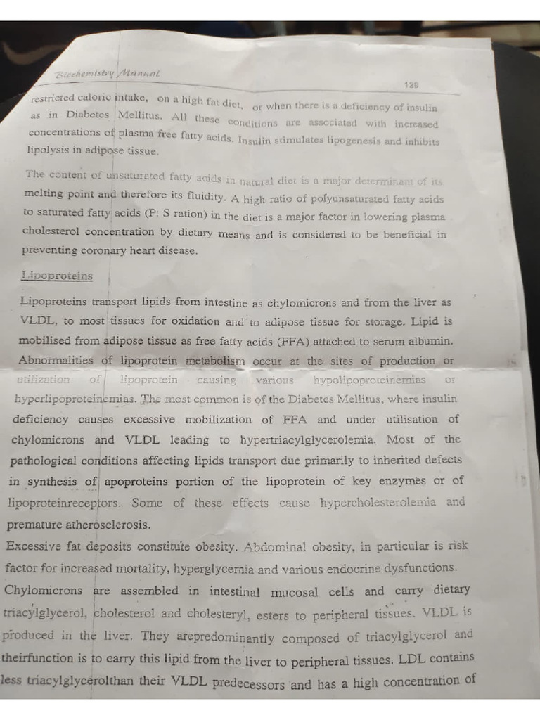 Biochemistry Mbbs Part 5 | PDF
