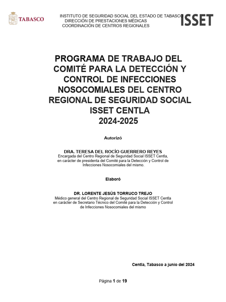 Codecin Centla Torruco Revision 4 - 3 de Junio | PDF | Infección ...