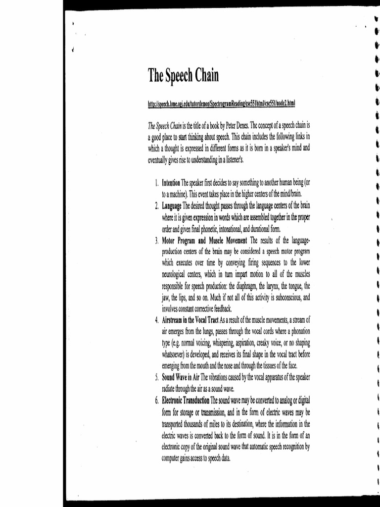 The Speech Chain Webtool | PDF | Speech | Human Voice