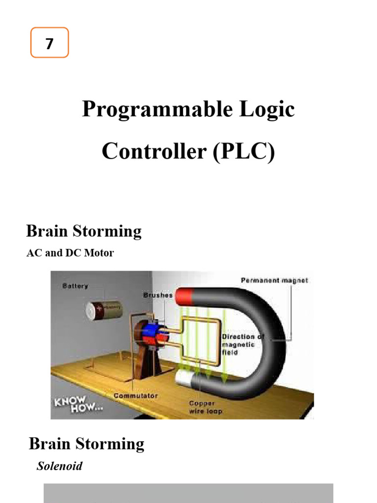 Presentaion 7 Programmable Logic Controller (PLC) - 1 | PDF ... Presentaion 7 Programmable Logic Controller (PLC) - 1 | PDF ...