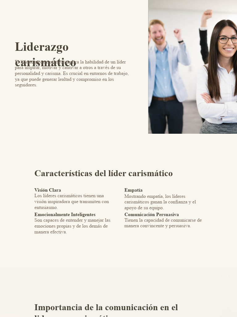 Liderazgo Carismatico | PDF | Liderazgo | Carisma