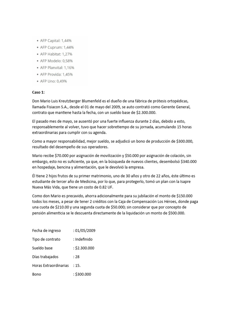 Pre Prueba CDR | PDF | Jubilación