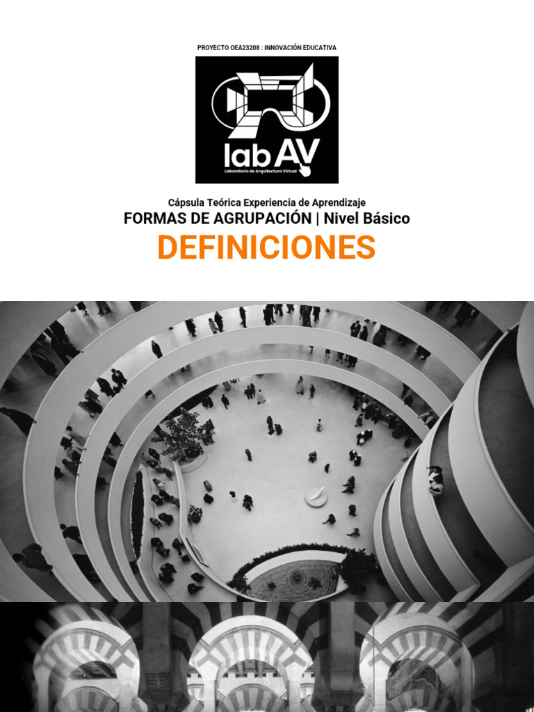 Formas de Agrupación Nivel Básico - Pres | PDF | Arquitecto