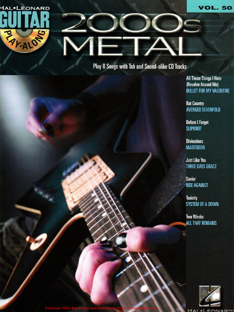 Guitar Play Along Vol 50 2000s Metal Compress | PDF | Language Arts ...