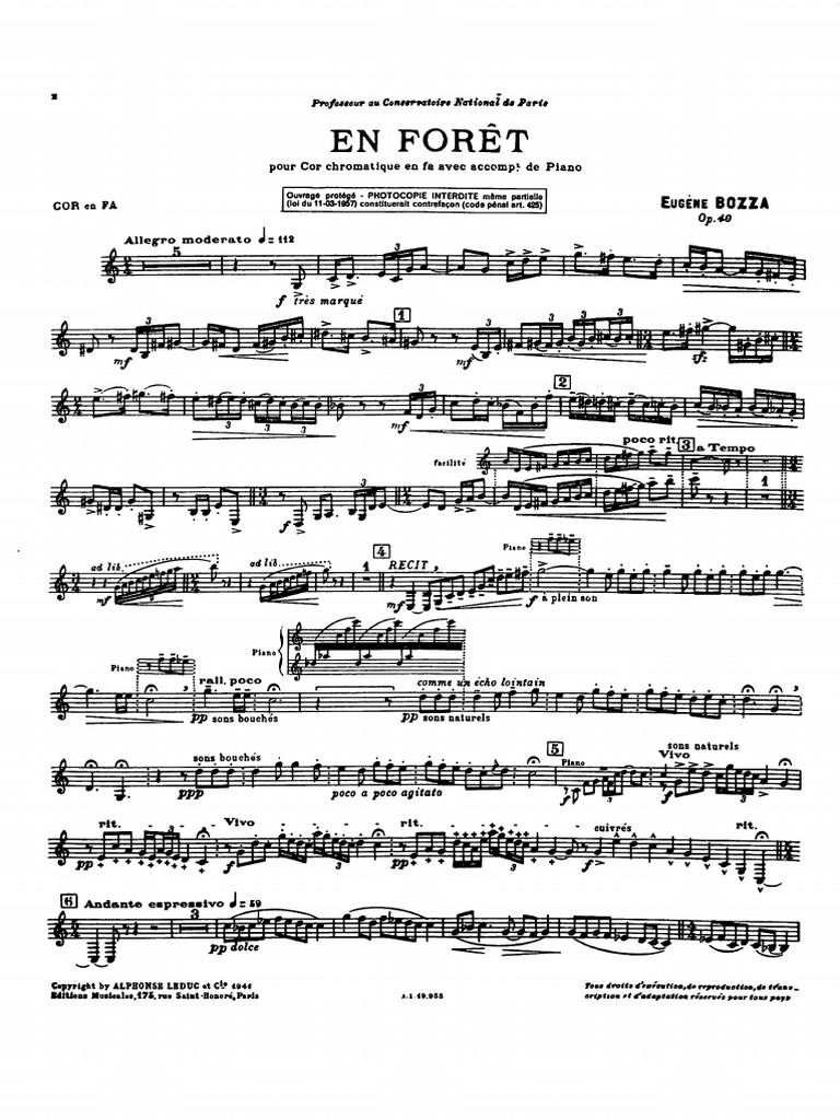 Bozza en Foret | PDF