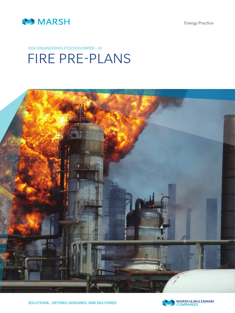 Fire Pre-Plans for Oil & Gas Safety | PDF | Firefighting | Fires