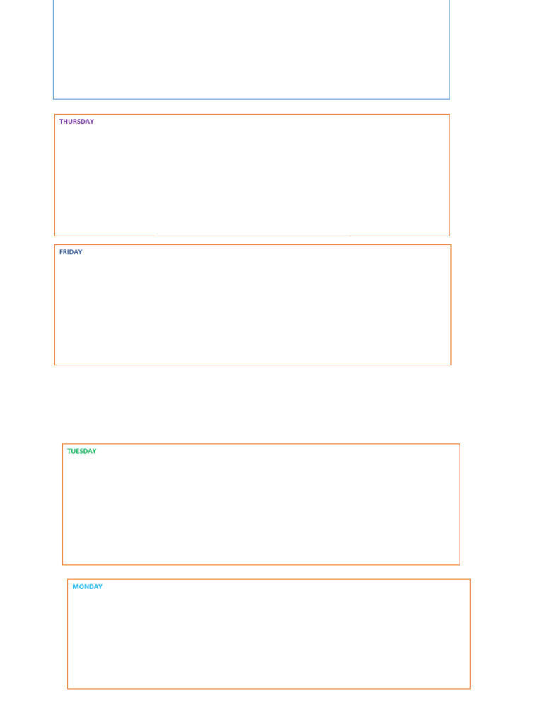 Day of Week | PDF