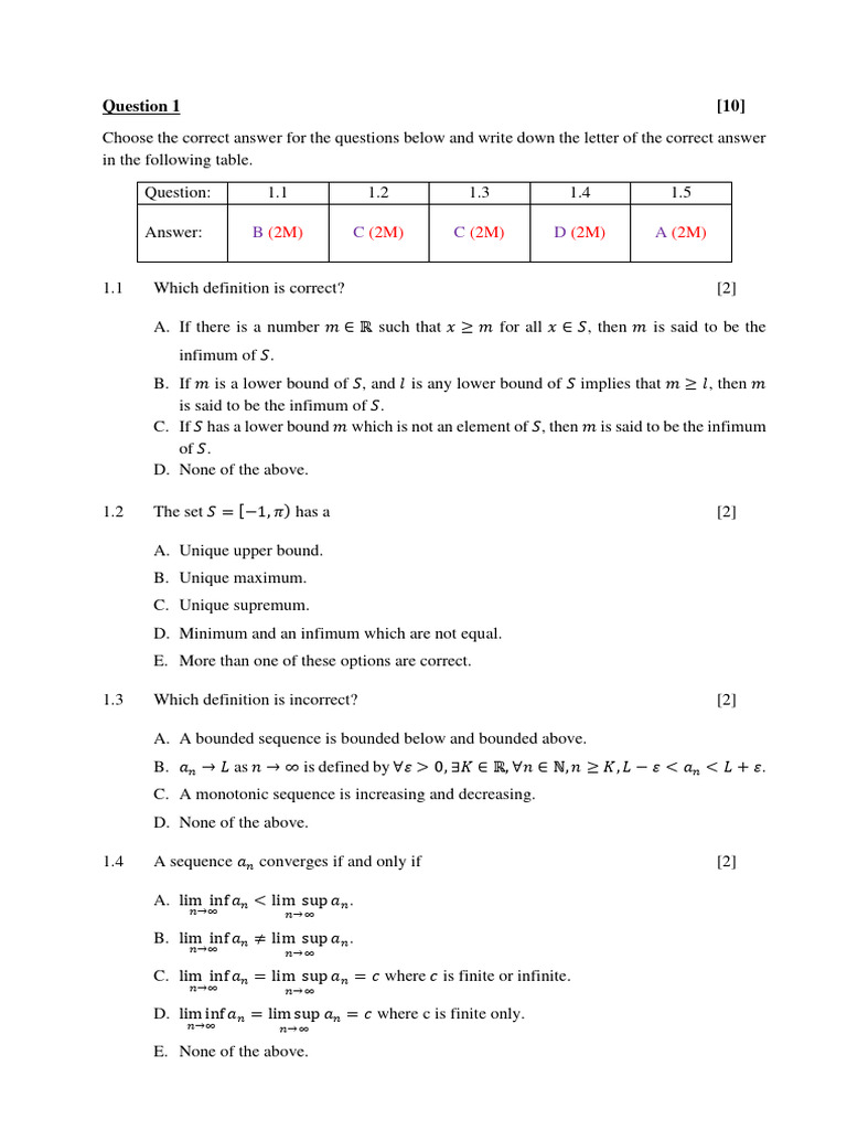 Midterm Test Solutions Pdf Mathematical Logic Mathematical Concepts