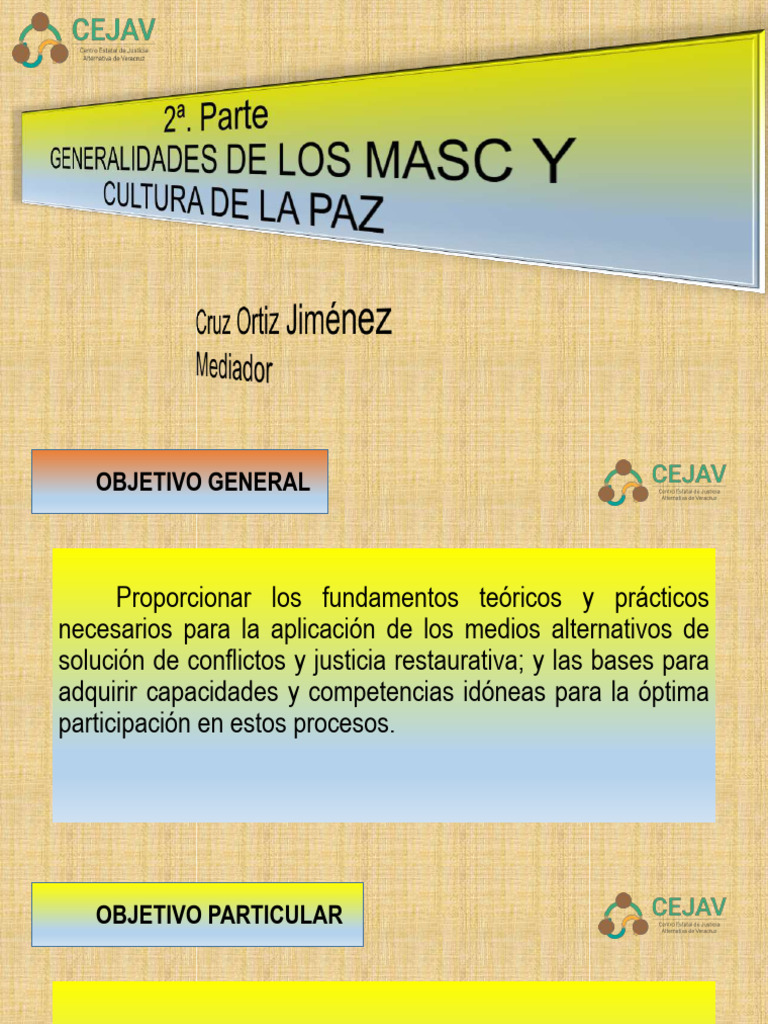 Generalidades de MASC | PDF | Negociación | Comunicación