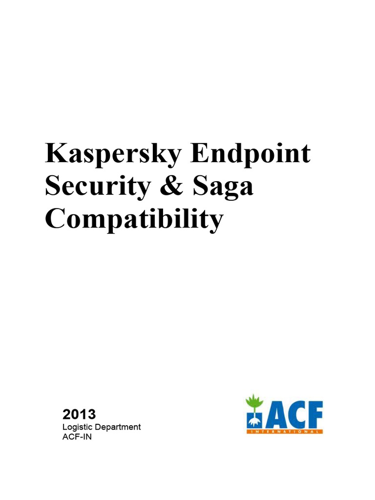 05.kaspersky KES10 Saga Compatibility V3 5 | PDF | Computers ...