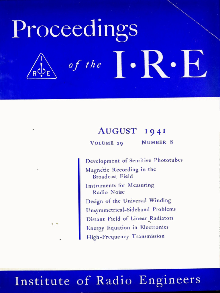 Ire 1941 08 | PDF