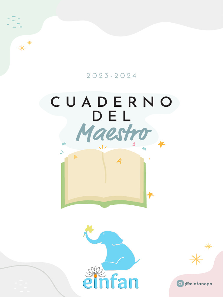 Cuaderno del Maestro 2023-2024 | PDF