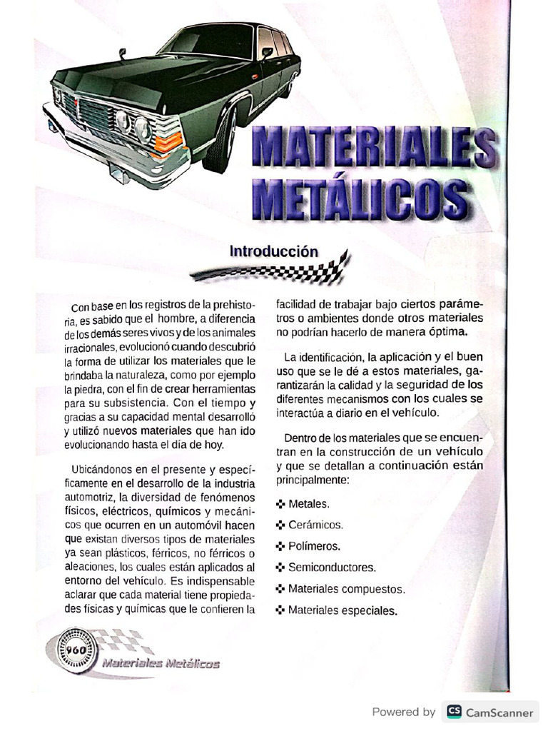 Materiales Metálicos | PDF