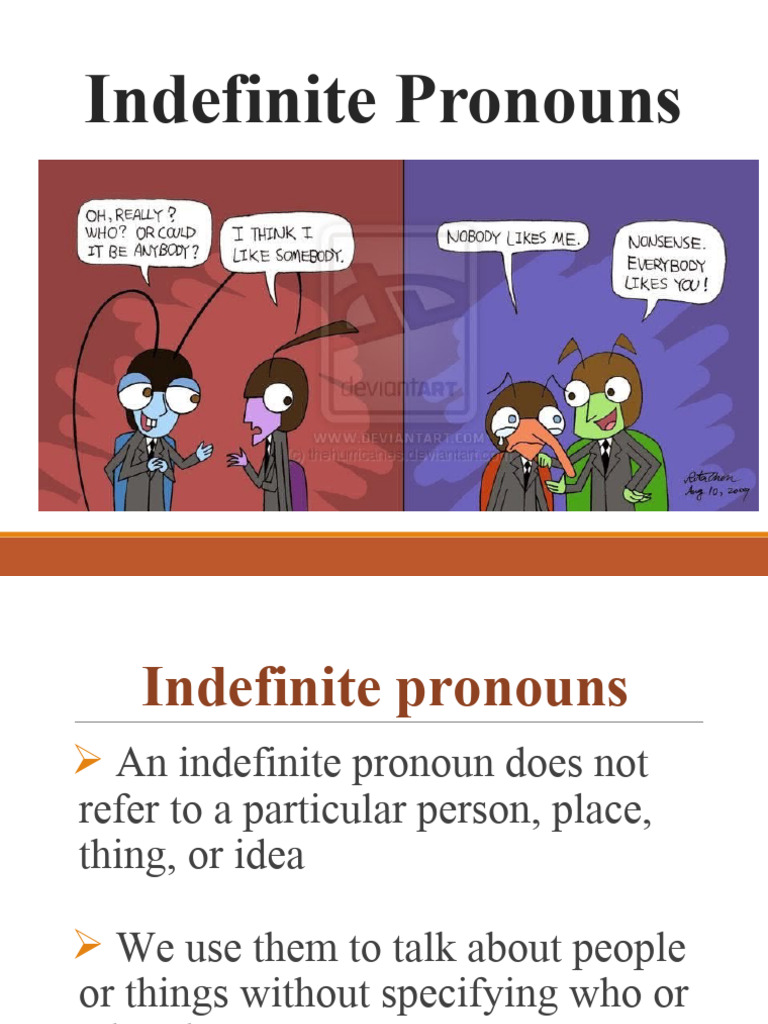 Indefinite Pronouns Grammar Drills - 135713 | PDF | Pronoun | Languages