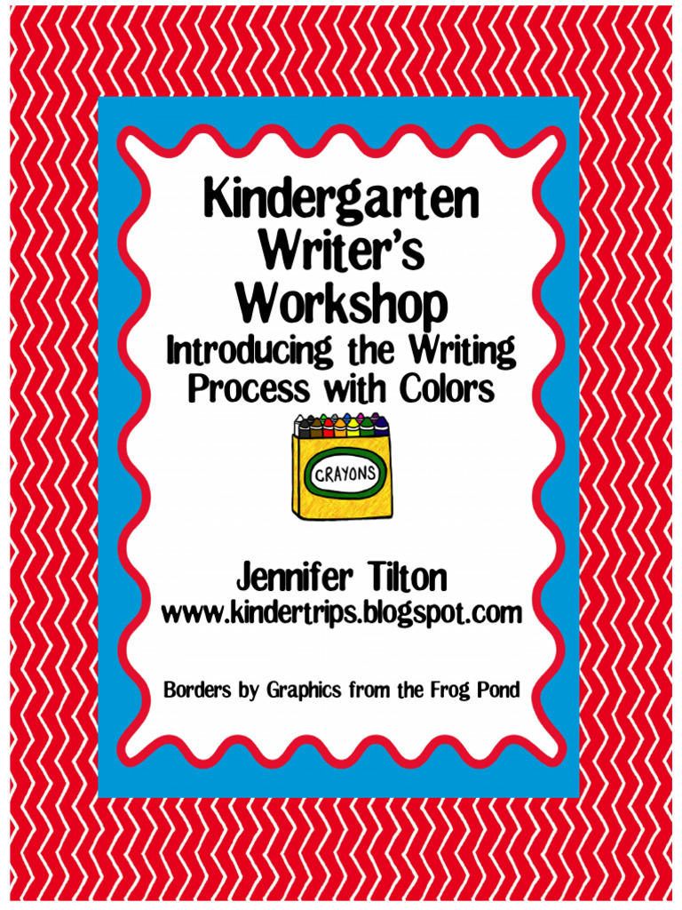 Kindergarten Writing Process Guide | PDF | Books | Color