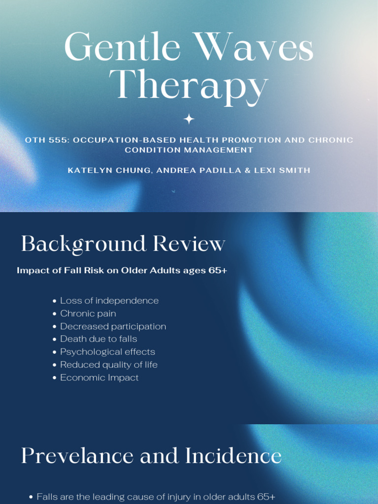 Gentle Waves Therapy | PDF | Psychotherapy | Occupational Therapy