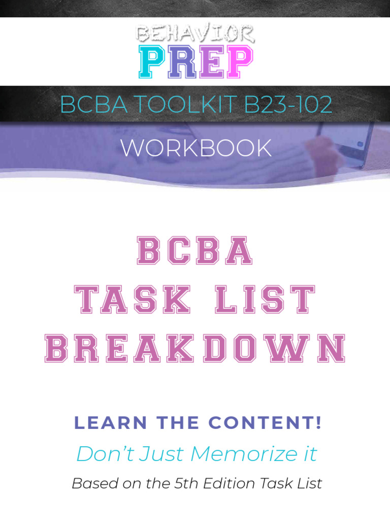 BCBA Exam Prep Workbook | PDF | Reinforcement | Classical Conditioning