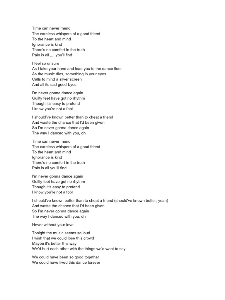 Careless Whispers | PDF | Language Arts & Discipline | Art